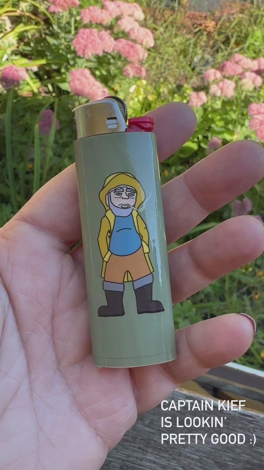 Captain Kief Stony Sea Captain Lighter – Stone Donut Design