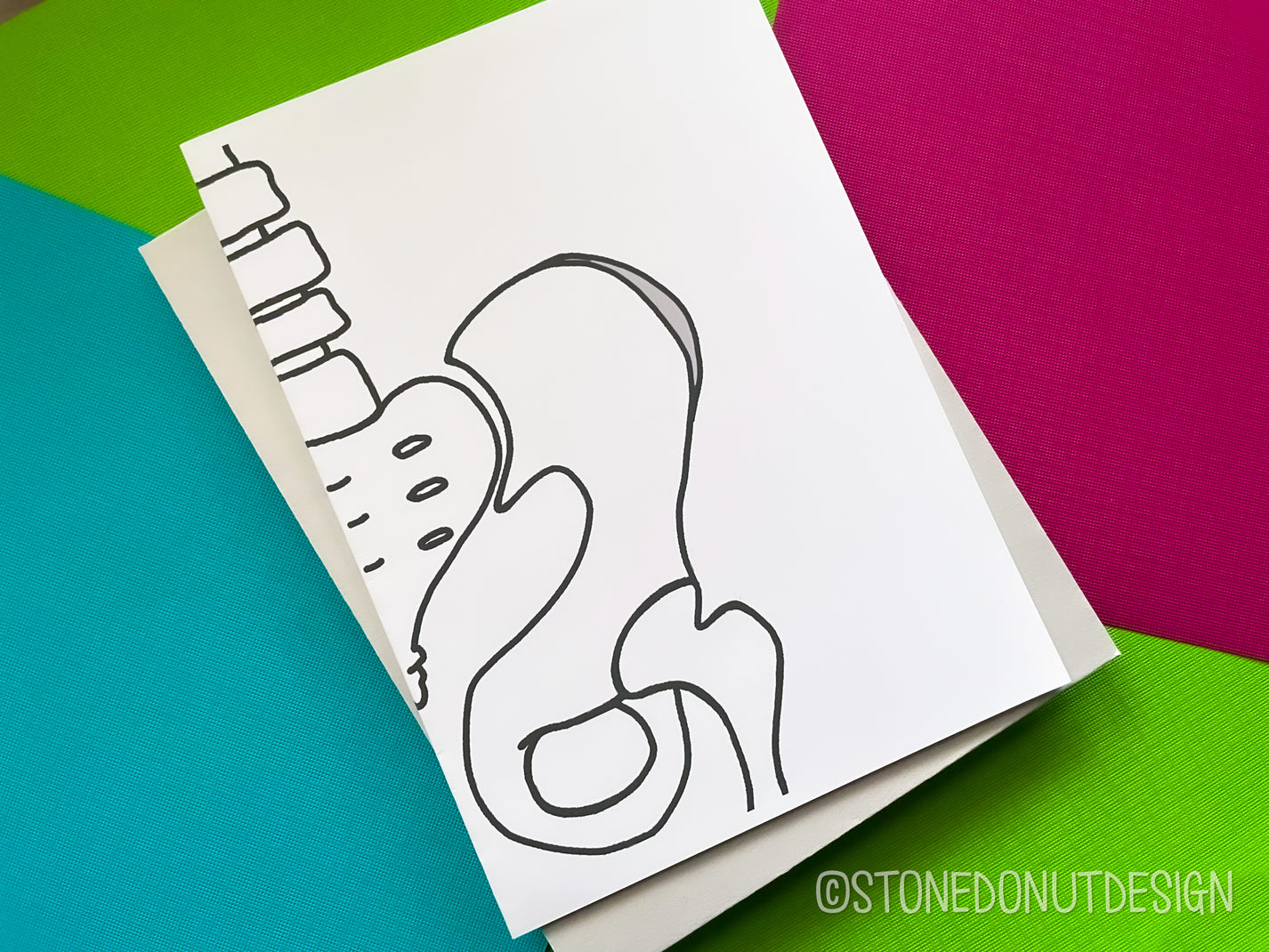 Hip Replacement Card by StoneDonut Design – Stone Donut Design