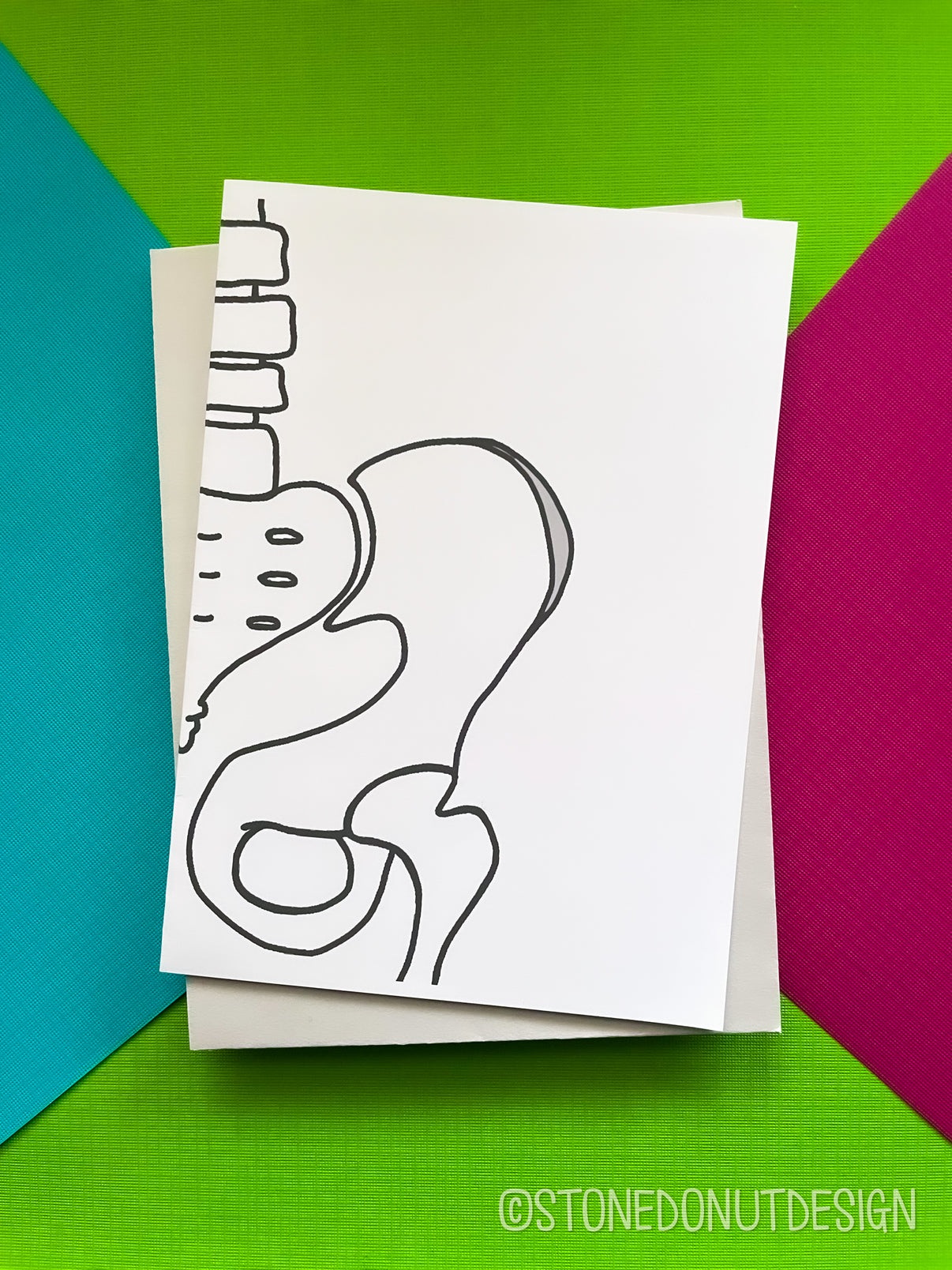 Hip Replacement Card by StoneDonut Design – Stone Donut Design