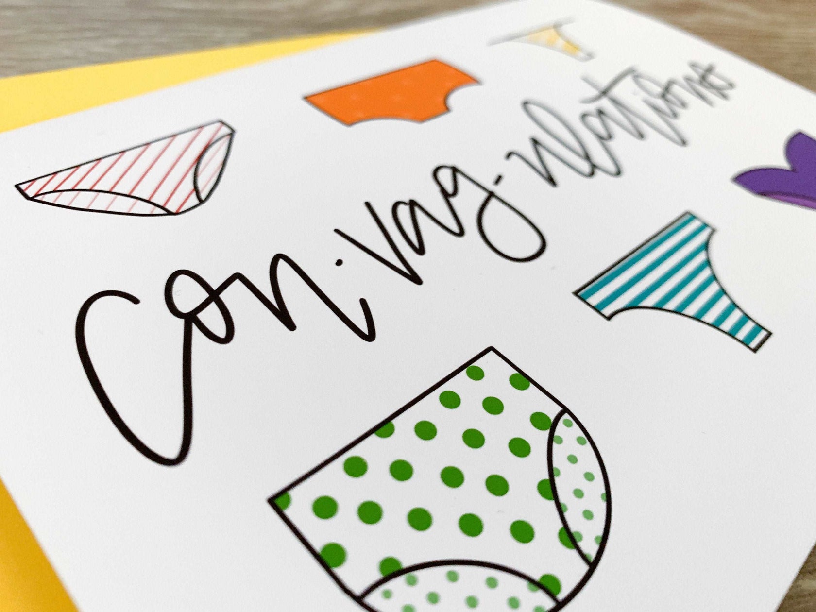 Female Surgery Gender Reassignment Vaginal Rejuvenation Card by StoneD – Stone Donut Design