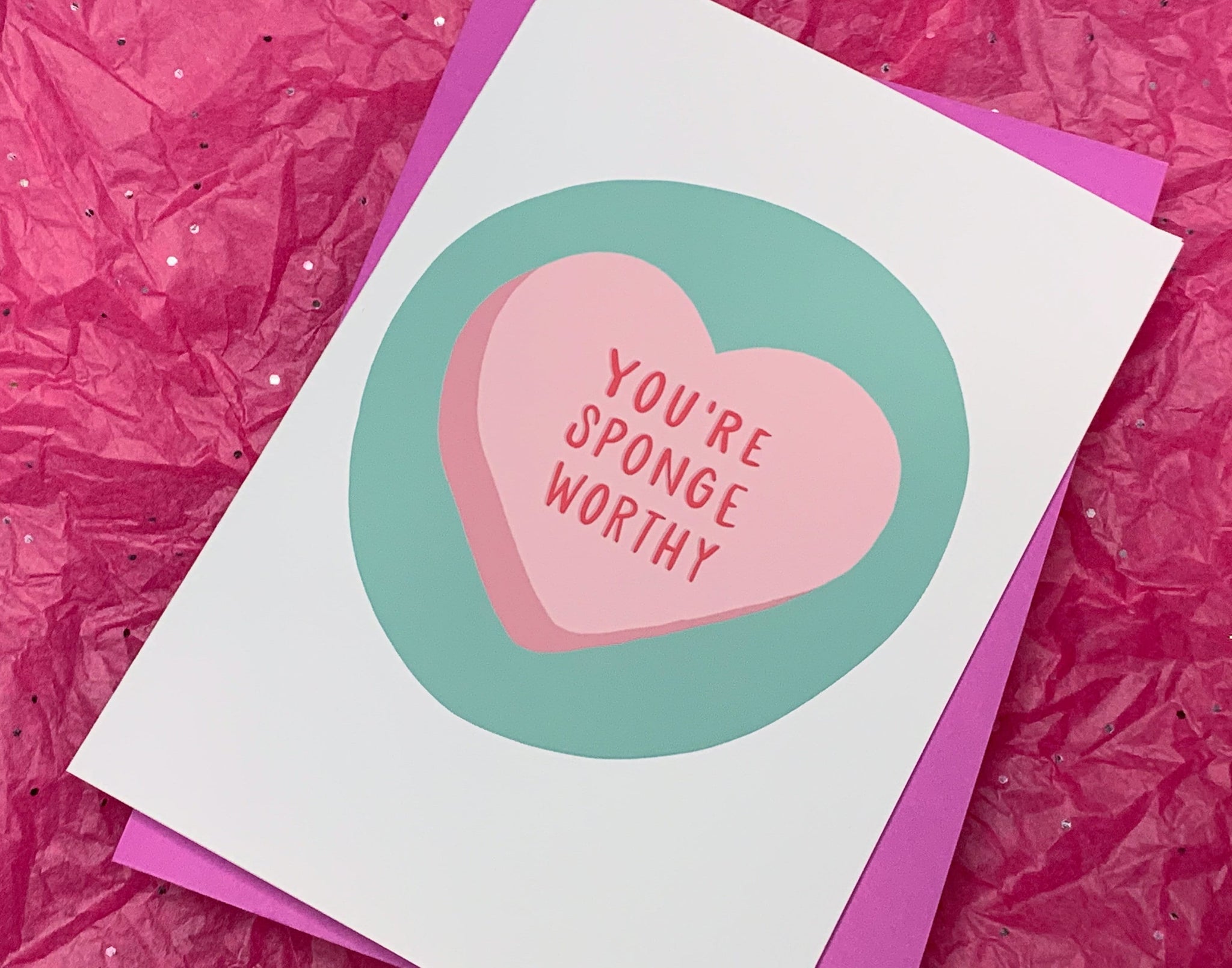 You're Sponge Worthy Seinfeld-Inspired Valentine's Day Card by StoneDo ...