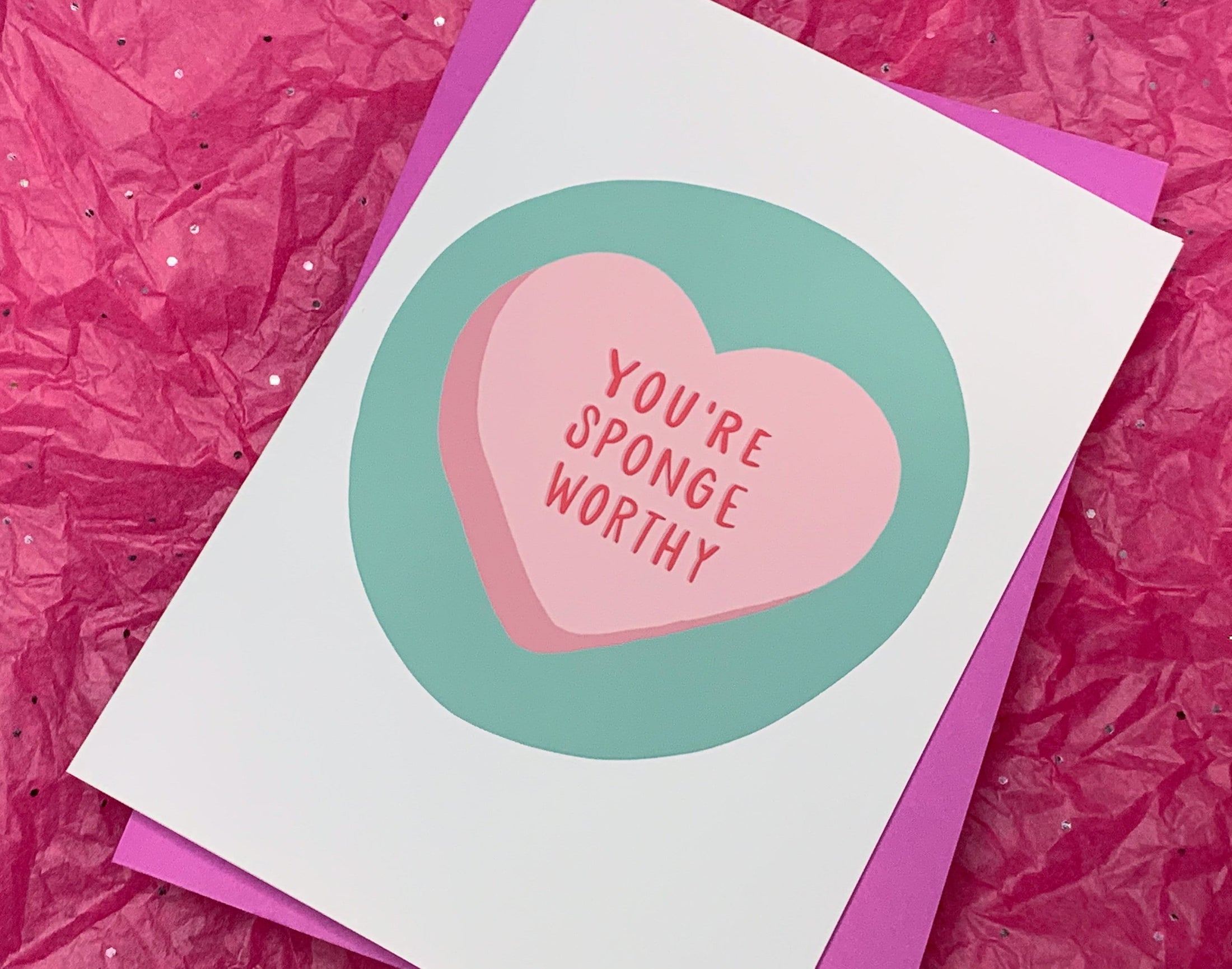 You're Sponge Worthy Seinfeld-Inspired Valentine's Day Card by StoneDo ...