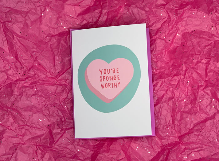 You're Sponge Worthy Seinfeld-Inspired Valentine's Day Card by StoneDo ...